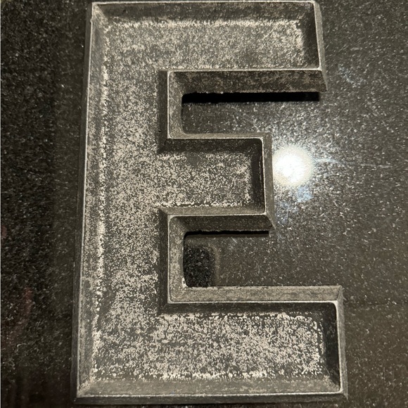 alder sign | Wall Decor | Vintage 8 Aluminum Distressed Letter E Alder ...